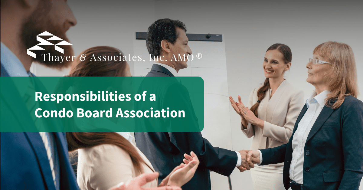 Responsibilities of a Condo Board Association